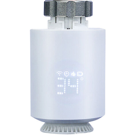 Smart radiator head, programmable smart thermostat valve, Alexa/Google ...