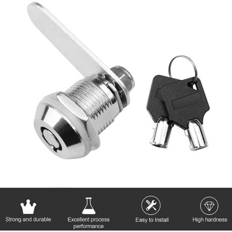 Copper core safe lock, plum blossom emergency lock, 30mm, open