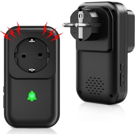 Alarm Siren, Power Outage Alarm with LED Display, Power Outage Detector ...