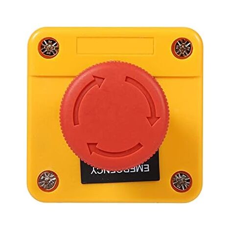 Emergency Stop Push Button Switch, 660V 10A Push Button Switch Instant ...