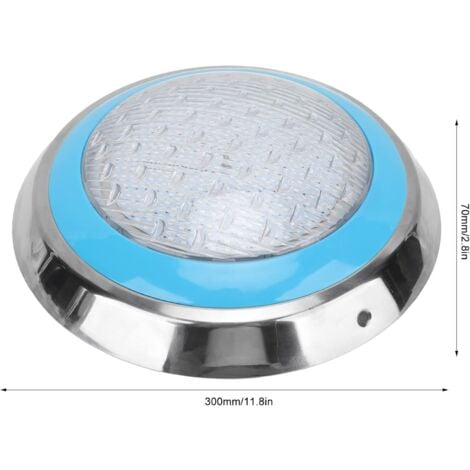 LED Pool Light, Swimming Pool Light, 45W RGB Color Changing Underwater Pool Light Stainless ...