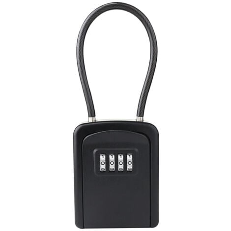 Hanging Combination Safe, Portable Outdoor Key Lock Box, Key Box with ...