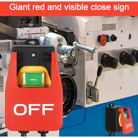 Single-phase 250V switches, emergency stop switches, safety switches ...