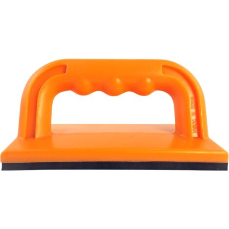Pack of 2 safety push blocks, safety orange color for high visibility ...