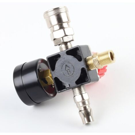 Compressed Air Pressure Reducer: 1/4 inch Compressed Air Water ...