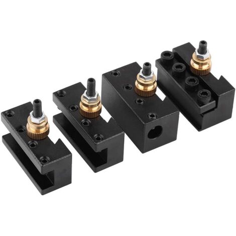 Quick Change Turning Tool Steel Lathe Tool Holder for Lathes, Drills ...