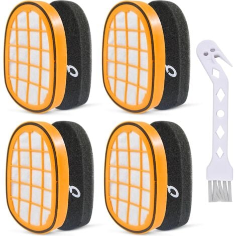 4 Pack Dust Filter Foam Filter,Vacuum Cleaner Filter,Vacuum Cleaner ...