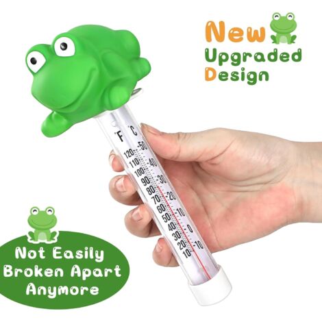 Floating Pool Thermometer, Easy to Read, Unbreakable, for Outdoor and ...