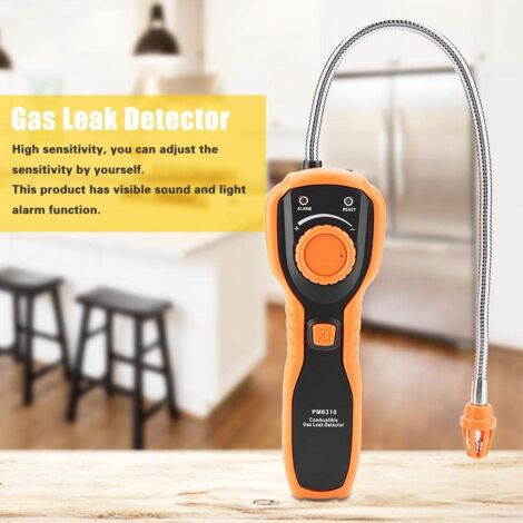 Gas Detector, PM6310 High Precision Portable Combustible Gas Leak ...