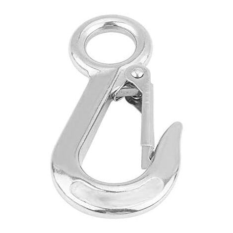 Winch Load Hook, 2 Types 304 Stainless Steel Heavy Duty Load Capacity ...