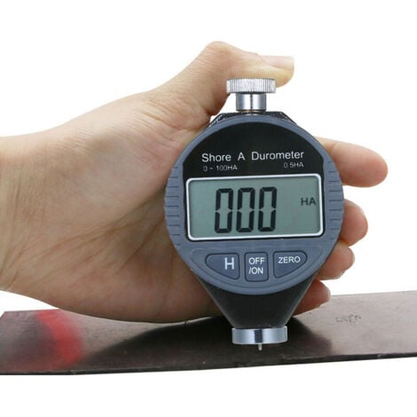 Portable Hardness Tester 0-100HA Shore A Digital Durometer Scale for ...
