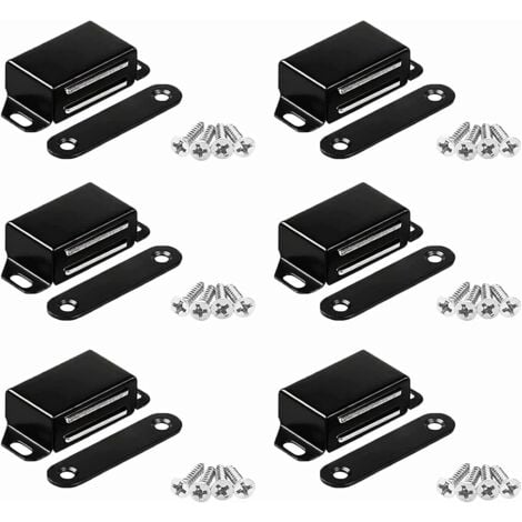 Magnetic Snappers, 6pcs Door Magnets for Cabinet Doors, Stainless Steel ...