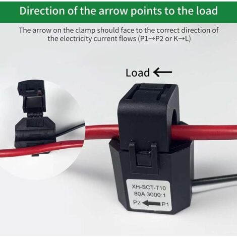 Tuya Smart Life WIFI Real-time Energy Meter Power Monitor Sensors 80A ...