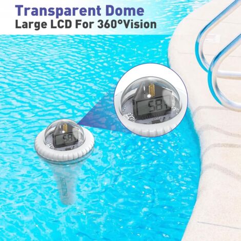 Wireless Pool Thermometer - Accurate Temperature Monitor for Pools and ...