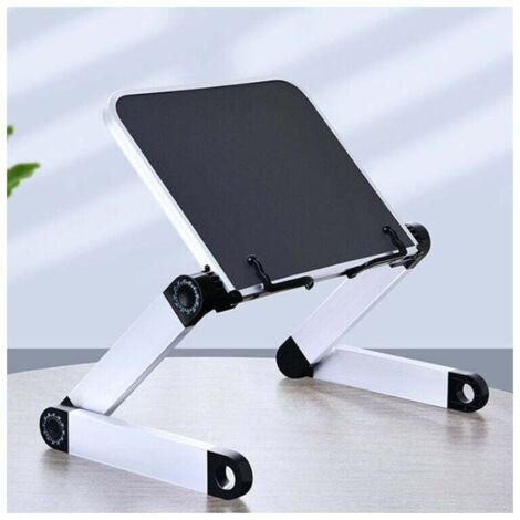 Black Reading Stand Tray Adjustable Tilt Stand 360 Height and Angle ...