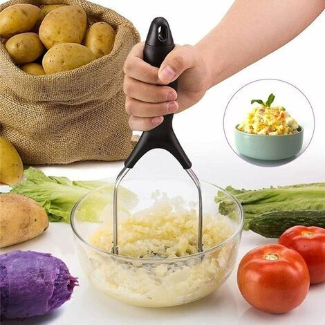 Fruit Press Mashed Potato Masher Apple Masher Foldable Masher Heat ...