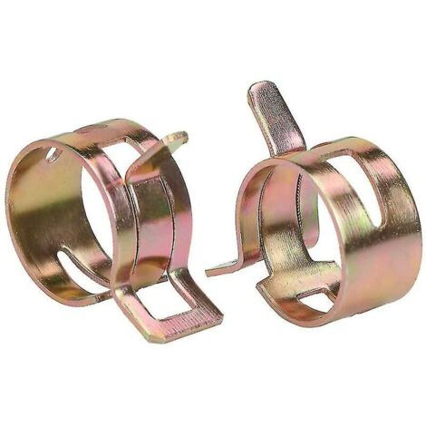 Spring Hose Clamps Fuel Line Hose Clamps 100 Pcs Spring Hose Clamps