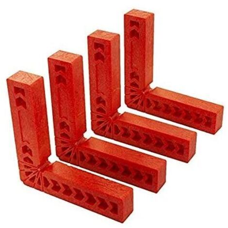 4Pcs 90 Degree L Right Angle Positioning Squares Woodworking Tools for ...