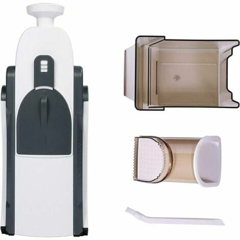 Multi-function vegetable cutter: slices, julienne, cubes, fries ...