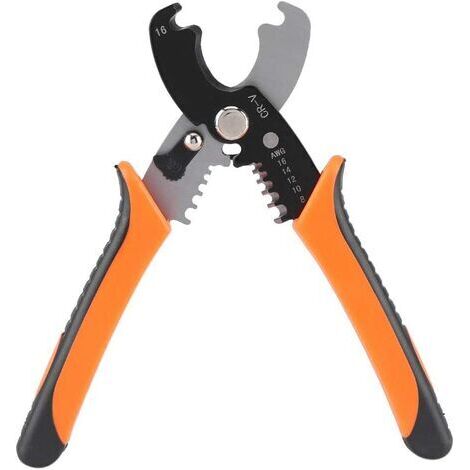 Inch Wire Cutter and Stripper, Multifunctional Electrician Wire ...
