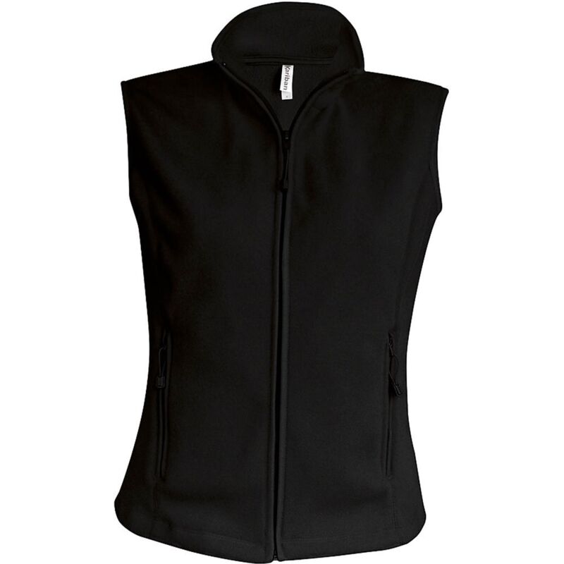Gilet Da Donna Senza Maniche In Micropile Kariban Mélodie Nero M