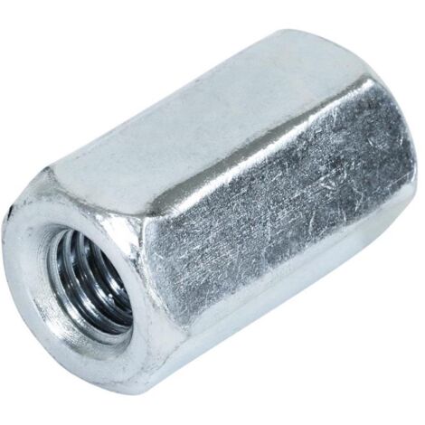Écrou rallonge – Radix – M5 – Acier zingué – DIN 6334 (100 pièces)