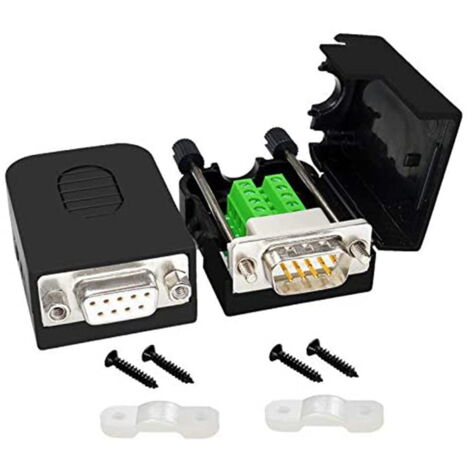 Connettore Saldatura Db9 Adattatore Rs232 D-Sub da Seriale a Terminale ...