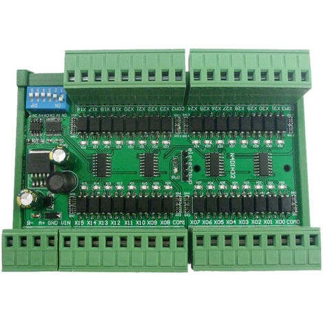 32Ch PNP Ingresso Digitale Isolato RS485 Modbus Rtu Controller DC 12V ...