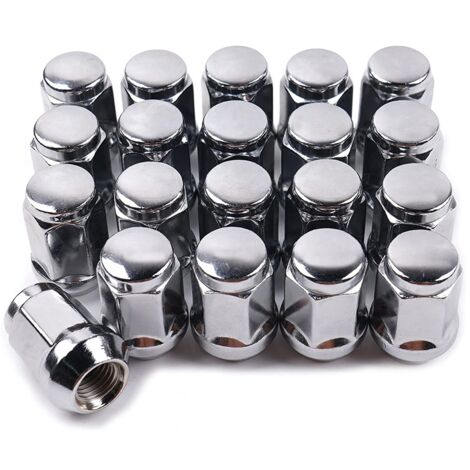 20PZ 14X1.5 Lug Nuts - 19Mm Nut 1.38 Pollice Tall 3/4 Hex Chrome Nuts ...