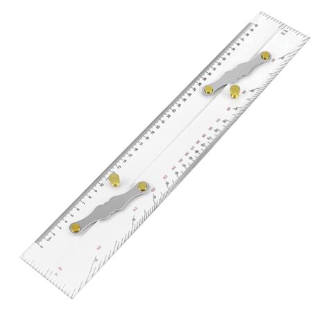 Righello Parallelo Marino Scale Chiare, Punti di Mappatura per Tirare ...