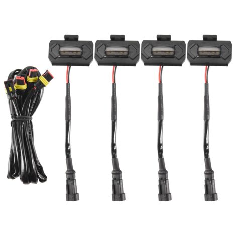 4 luci a LED per griglia anteriore per fuoristrada Sport 2020 2021 ...