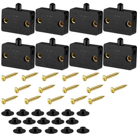 8 pezzi Interruttore per lampada da armadio Contatto automatico per ...