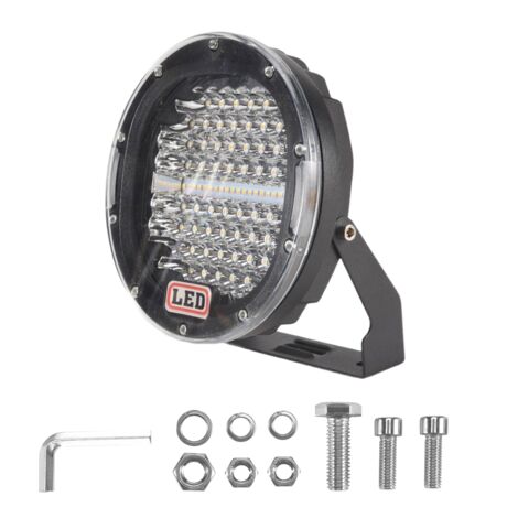 Barra da a LED 7 Pollici 300 W Offroad Bianca + , Lampada per Auto con ...