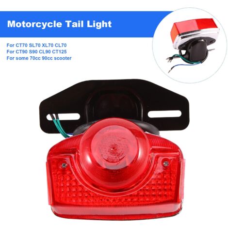 Posteriore del Motociclo con Lampadina per CT70 CT90 CT125 XL70 CL70 ...