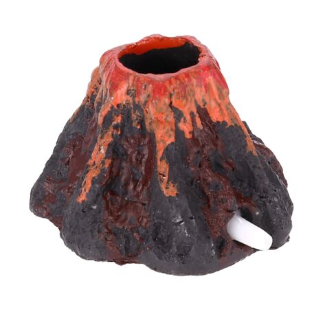 Volcano Shape Aquarium Fish Tank Decor Pompa Di Ossigeno Bubble Air ...