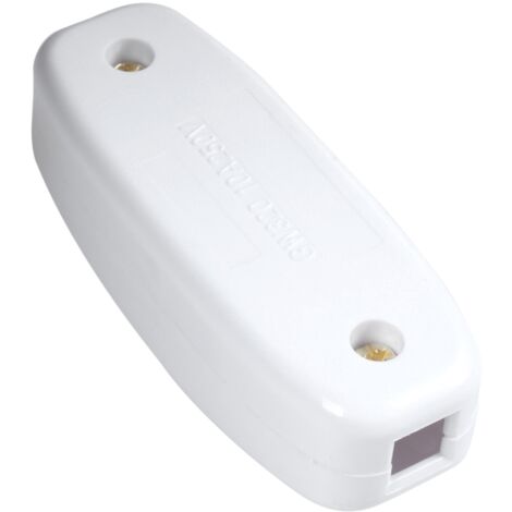 Compact Interruttore Per Lampada A Filo In Plastica Bianca