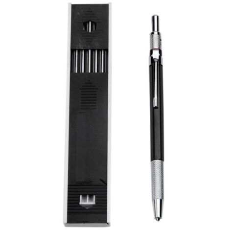 Matita Meccanica da 2,0 Mm di per Disegno Bozze Carpenter Crafting Art Sketching con 12 Pezzi ...