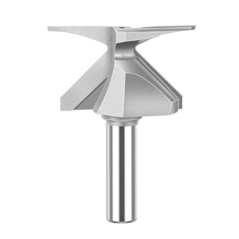 Fresa per legno con gambo da 1/2 pollice R18/R30, fresa a doppio flauto ...