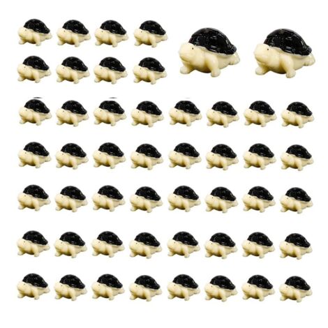50 pezzi Mini animali della giungla Figurine in resina Piccole ...