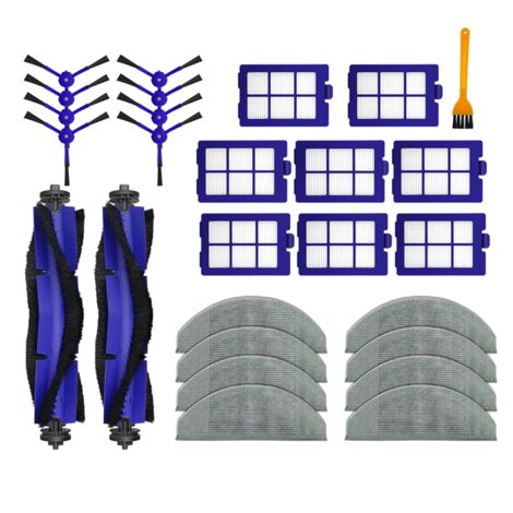 Per RoboVac X8 Spazzola laterale principale Filtro Hepa Panni per mocio ...