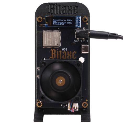 Gamma 601 Solo Miner 1.2TH/S 18W BM1370 Chip ASIC da Antminer S21 Pro Bitcoin BTC con staffa ...