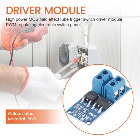 10PZ DC 5V-36V 15A (Max 30A) MOSFET MOS FET Trigger Switch Driver ...