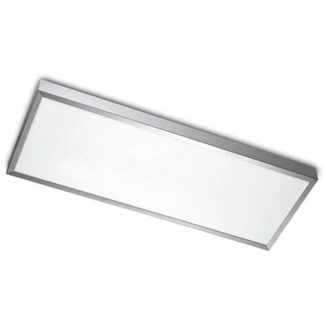 Leds-C4 Toledo - LED Medium Rechteck Deckenleuchte Aluminium