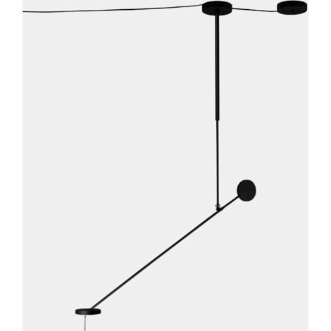 Grok Invisible - LED-Deckenanhänger Matt Black Mains Dimming (LC) 765lm ...