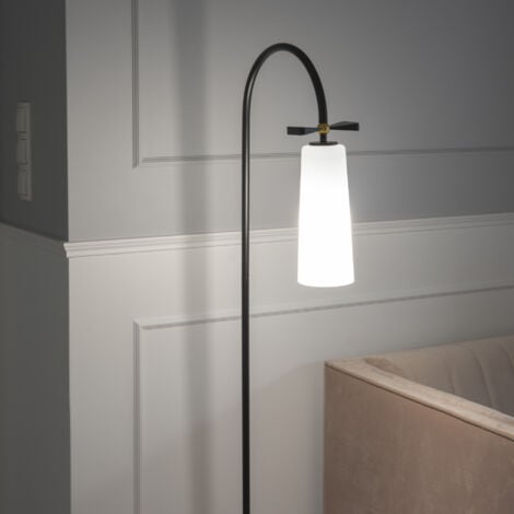 Cosmo Bow Stehleuchte Schwarz, E27