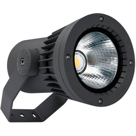 LEDS C4 Hubble Cob LED ¸234mm Outdoor LED Display Light Urban Grey IP65 ...