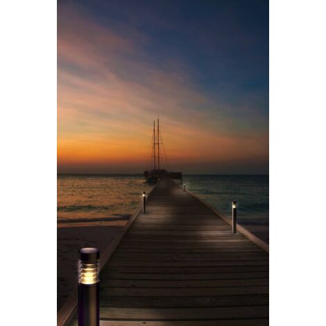 Leds-C4 Priap - 1 Light Medium Außenpoller Light Edelstahl Aisi 316 ...