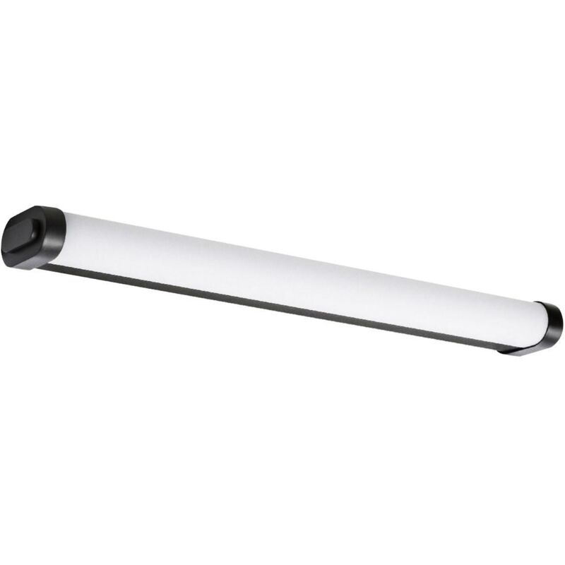 LEDS C4 Toi LED Medium LED Bagno Over Mirror Light Medium Black IP44 13 ...