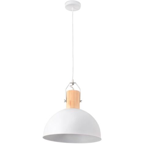 Faro Margot - Dome Sospensione Ciondolo Bianco E27 40W