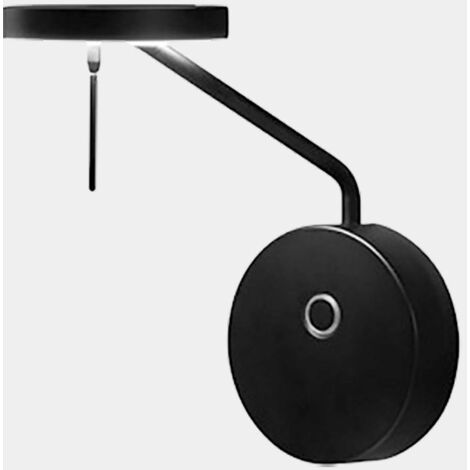Grok Invisible - Lampada LED da lettura da parete Matt Blac Touch ...